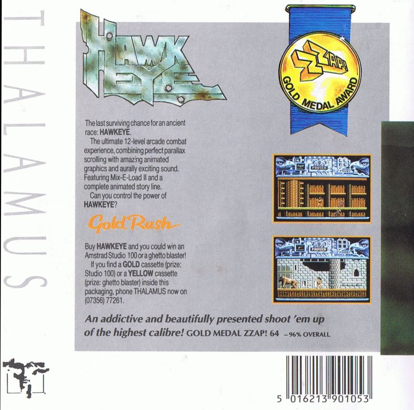 Hawkeye cover or packaging material - MobyGames