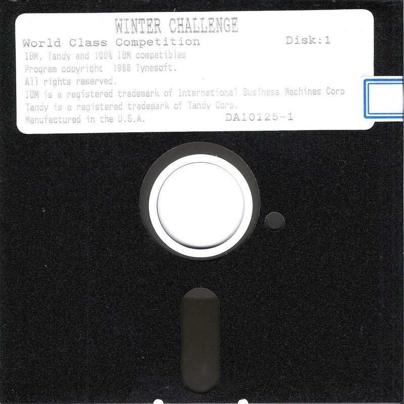 Winter Challenge: World Class Competition cover or packaging material ...