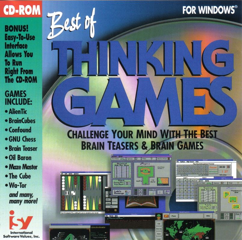 Best of Thinking Games (1996) - MobyGames