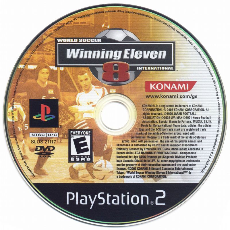 World Soccer: Winning Eleven 8 International cover or packaging ...
