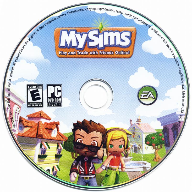 MySims cover or packaging material - MobyGames