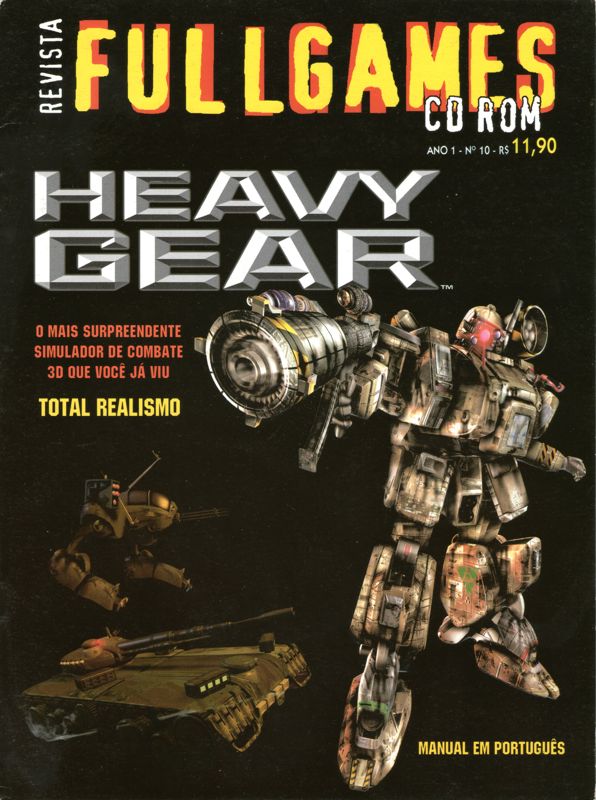 Heavy Gear cover or packaging material - MobyGames