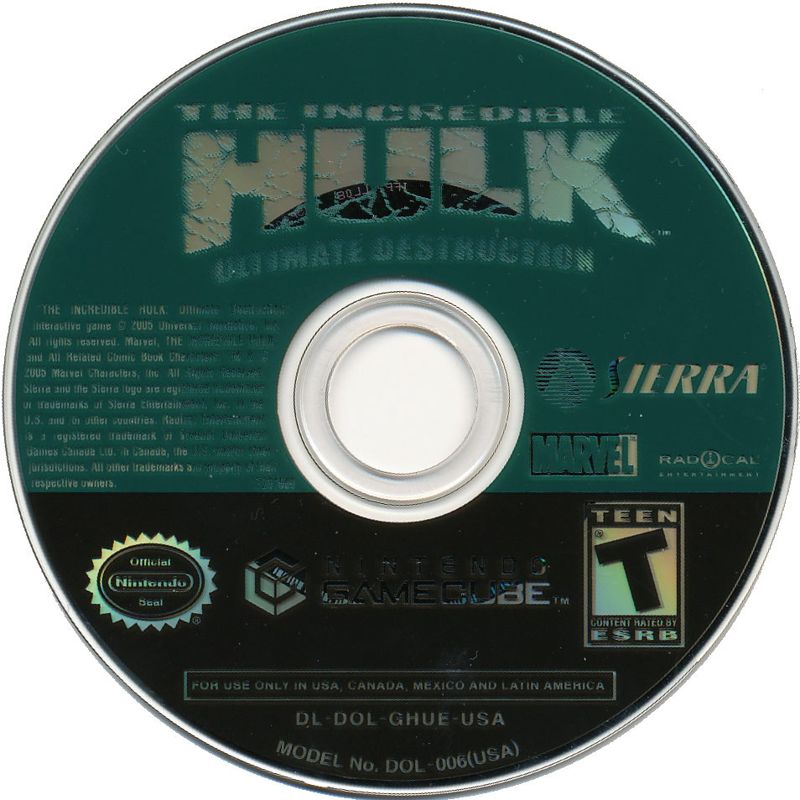 The Incredible Hulk Ultimate Destruction Gamecube
