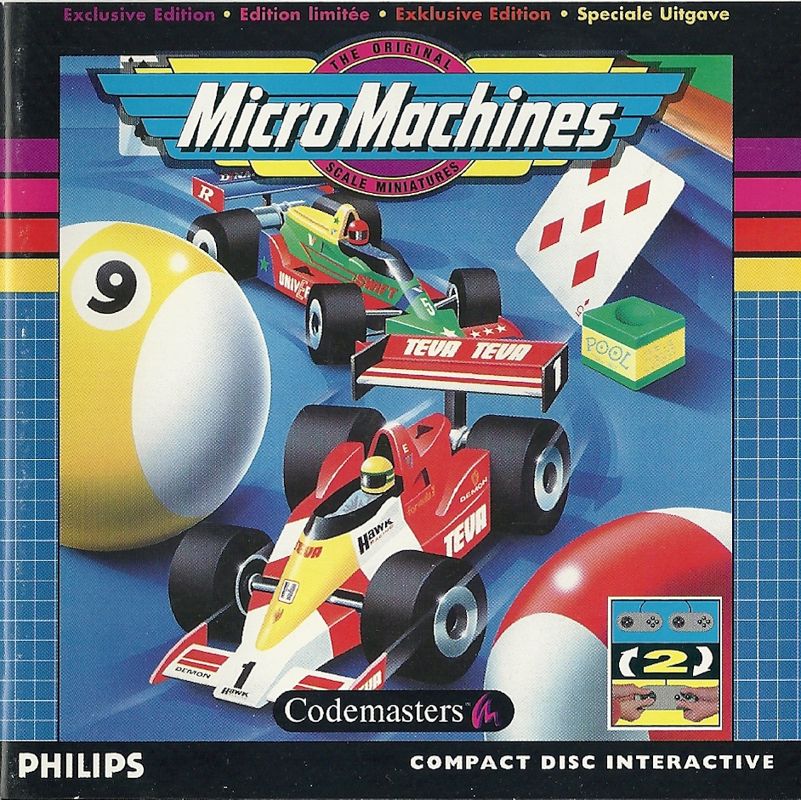 Micro Machines cover or packaging material - MobyGames