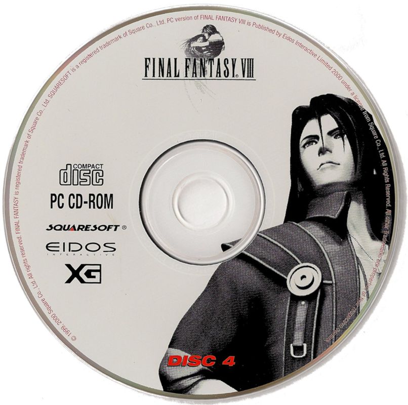 Final Fantasy VIII cover or packaging material - MobyGames