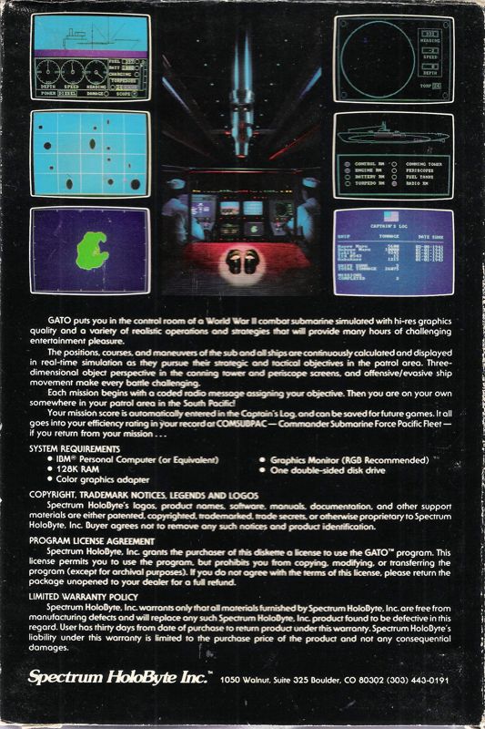 GATO cover or packaging material - MobyGames