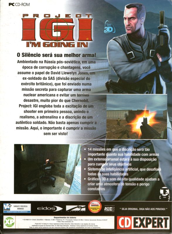 Project IGI: I'm Going In cover or packaging material - MobyGames