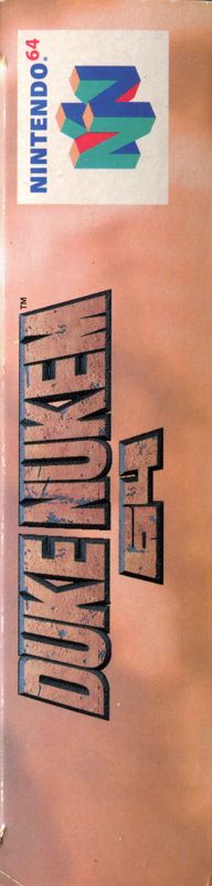Duke Nukem 64 cover or packaging material - MobyGames