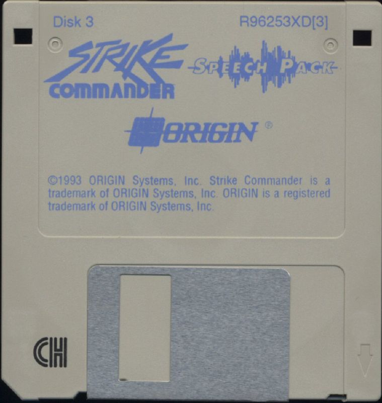 Strike Commander: Speech Pack cover or packaging material - MobyGames