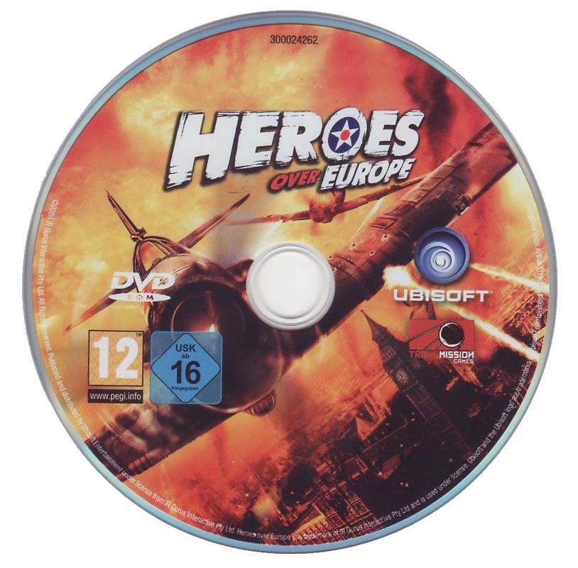 Heroes Over Europe cover or packaging material - MobyGames