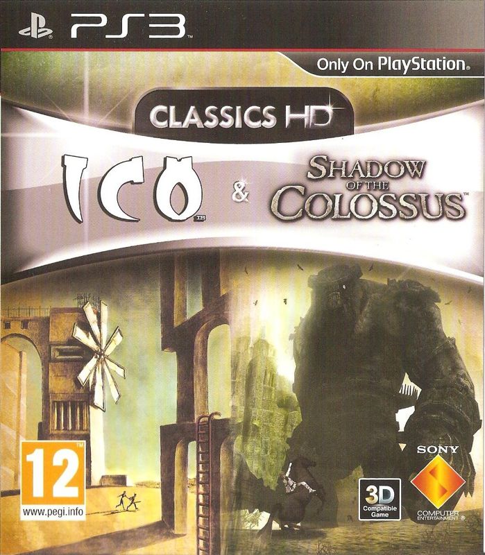 The Ico & Shadow of the Colossus Collection cover or packaging material ...