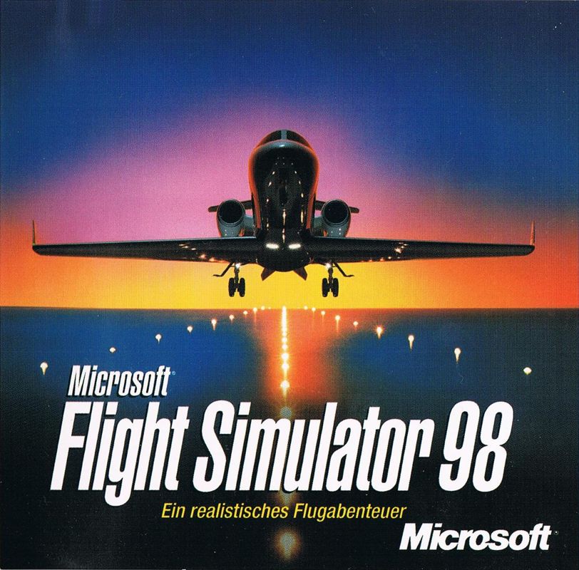 Microsoft Flight Simulator 98 cover or packaging material - MobyGames