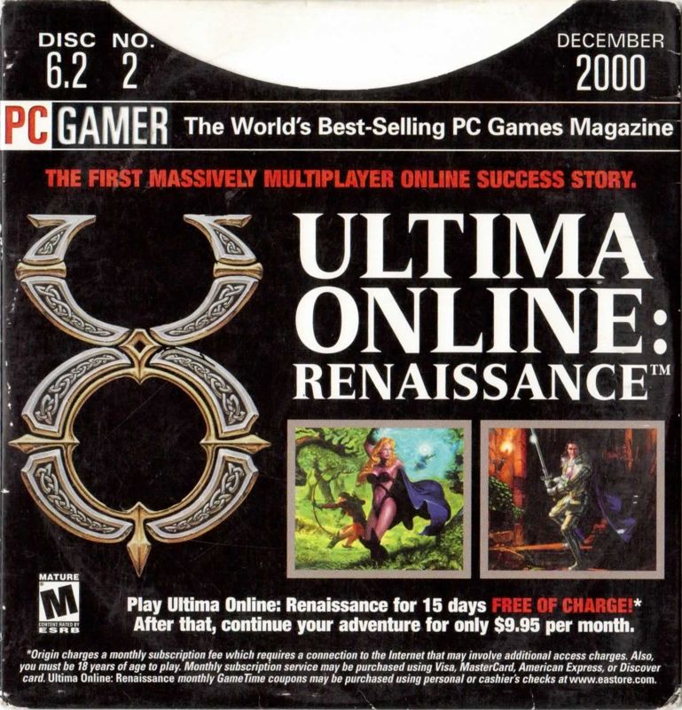 Ultima Online: Renaissance cover or packaging material - MobyGames