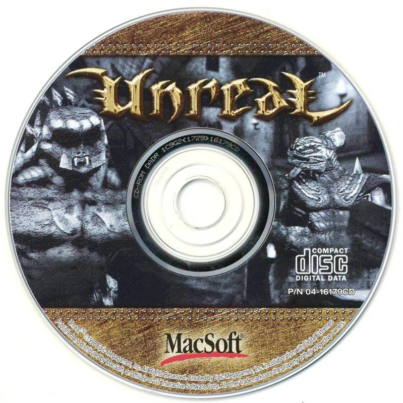 Unreal cover or packaging material - MobyGames