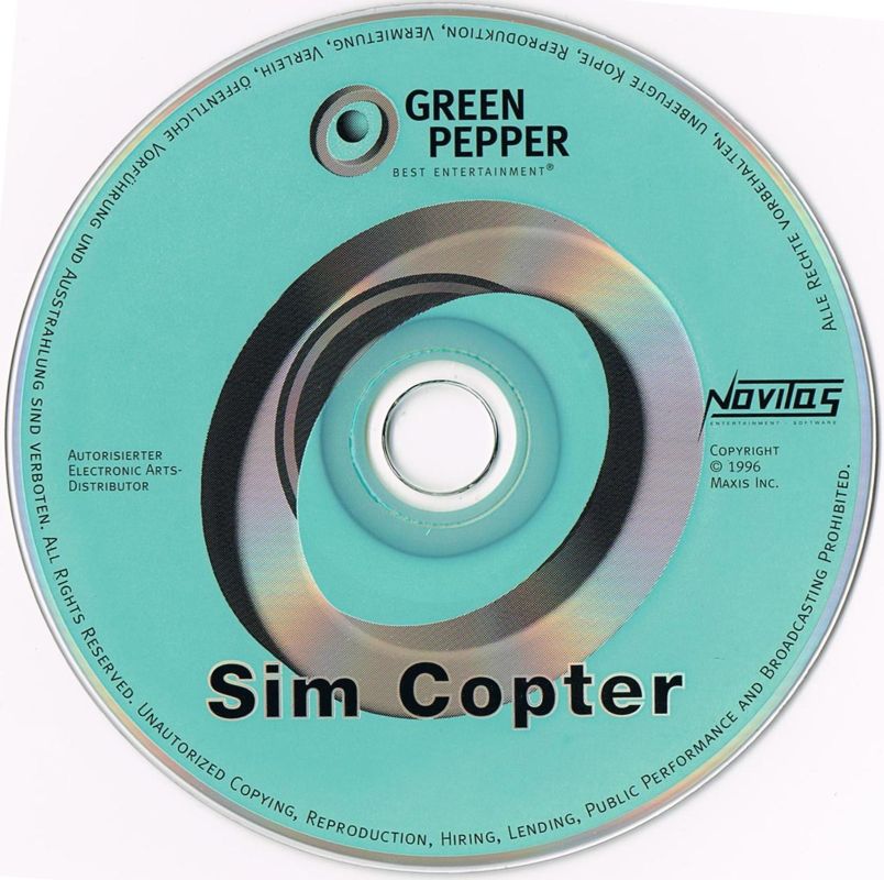 SimCopter cover or packaging material - MobyGames