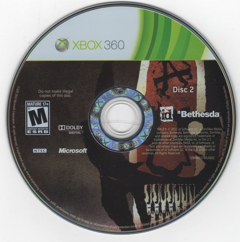 Rage cover or packaging material - MobyGames