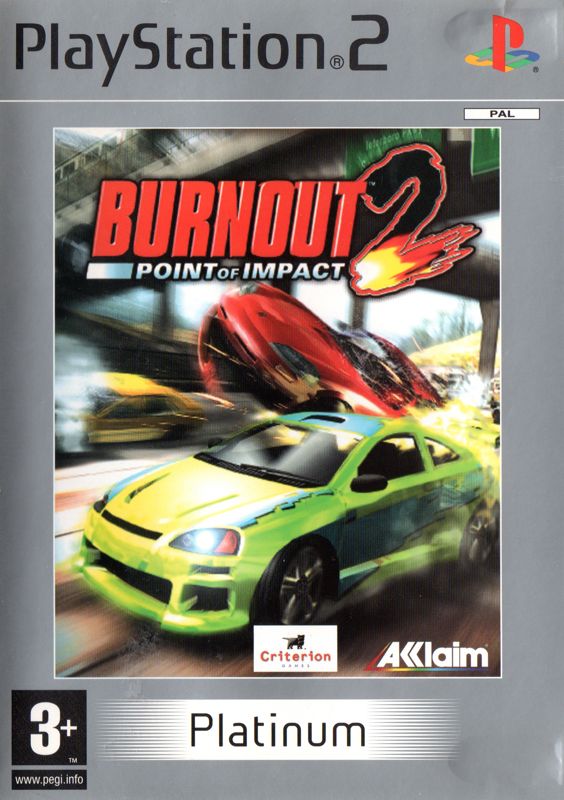Burnout 2: Point of Impact cover or packaging material - MobyGames