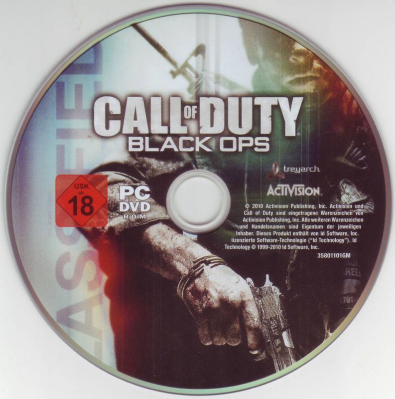 Call of Duty: Black Ops cover or packaging material - MobyGames