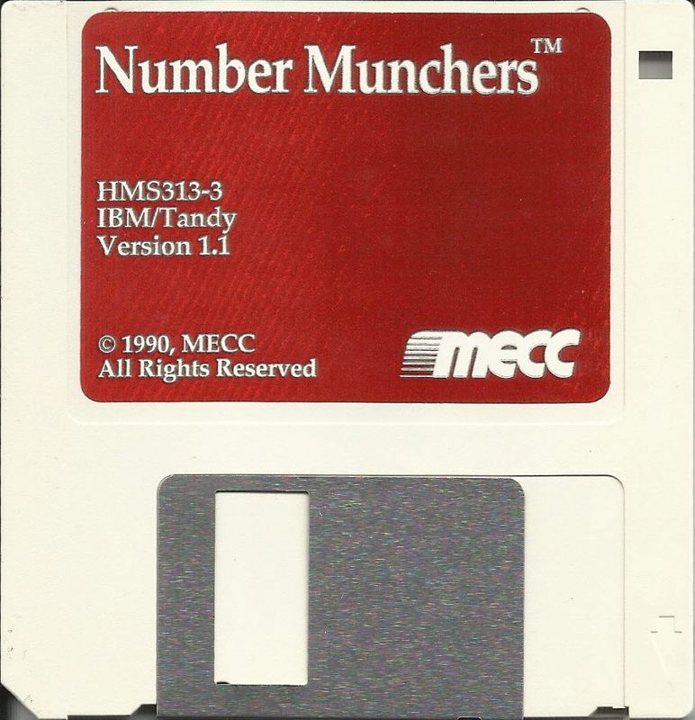 Number Munchers cover or packaging material - MobyGames