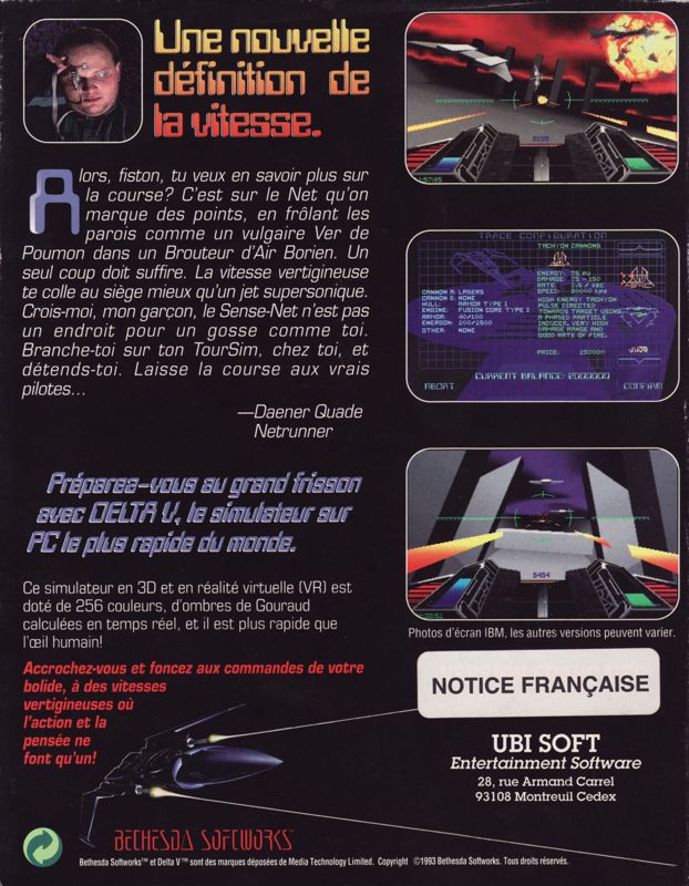 Delta V cover or packaging material - MobyGames