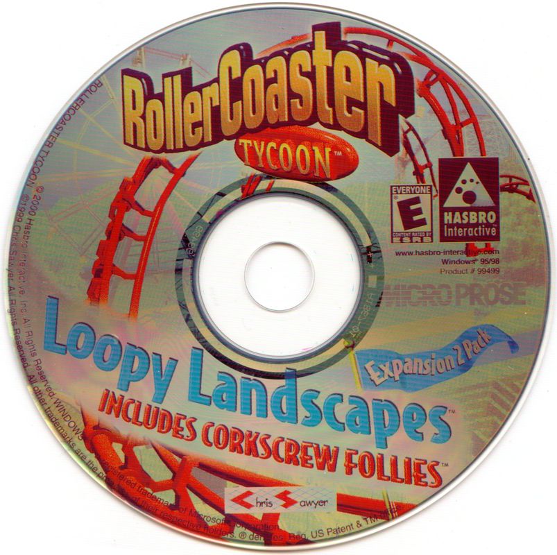 RollerCoaster Tycoon: Loopy Landscapes cover or packaging material ...