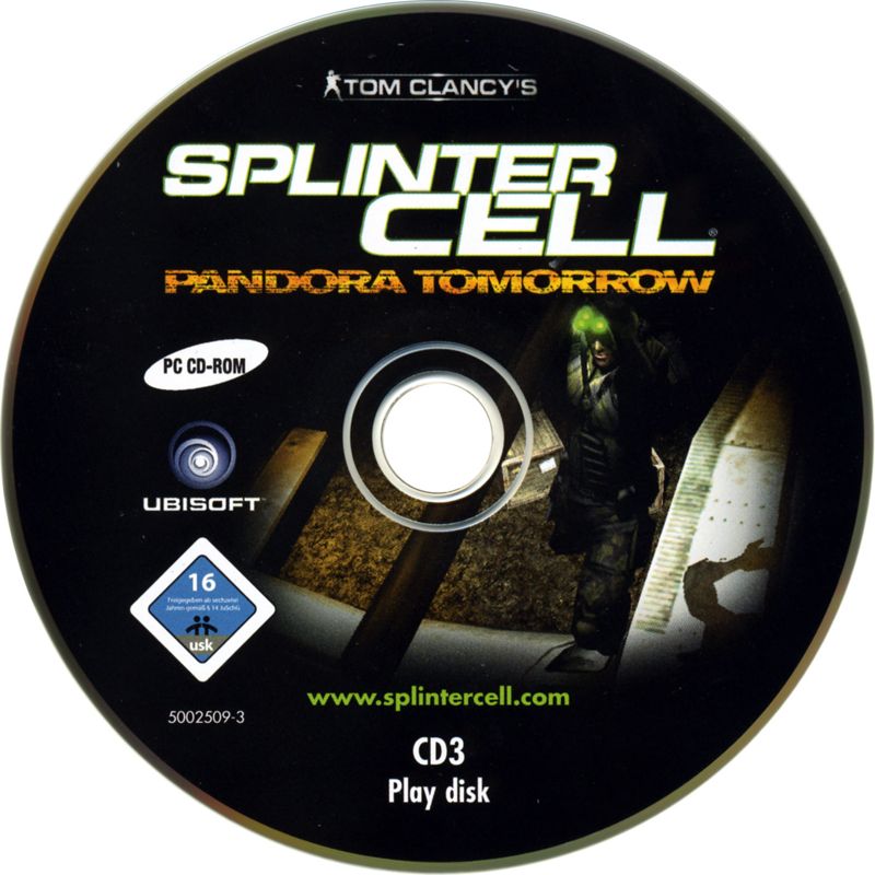 Tom Clancy's Splinter Cell: Pandora Tomorrow cover or packaging ...