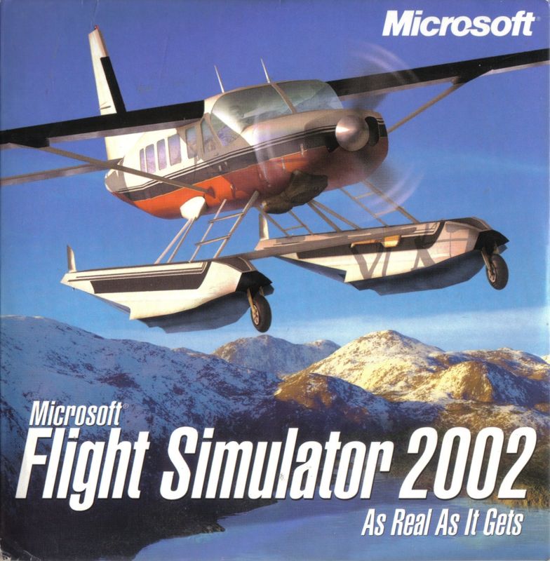 Microsoft Flight Simulator 2002 cover or packaging material - MobyGames