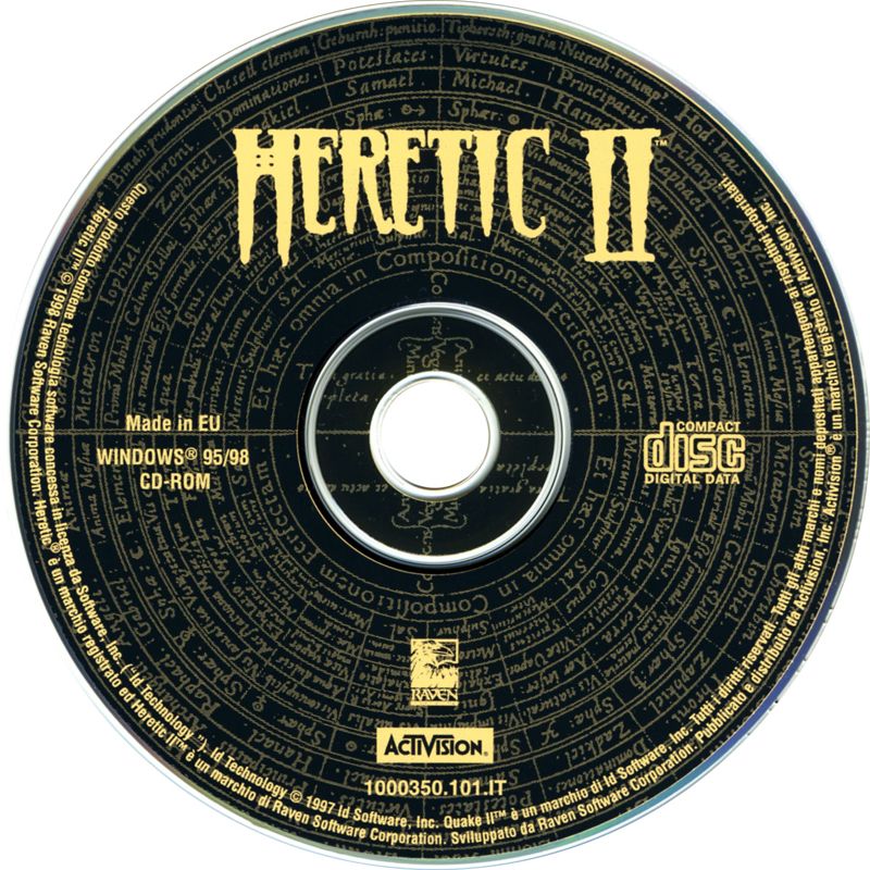 Heretic II cover or packaging material - MobyGames