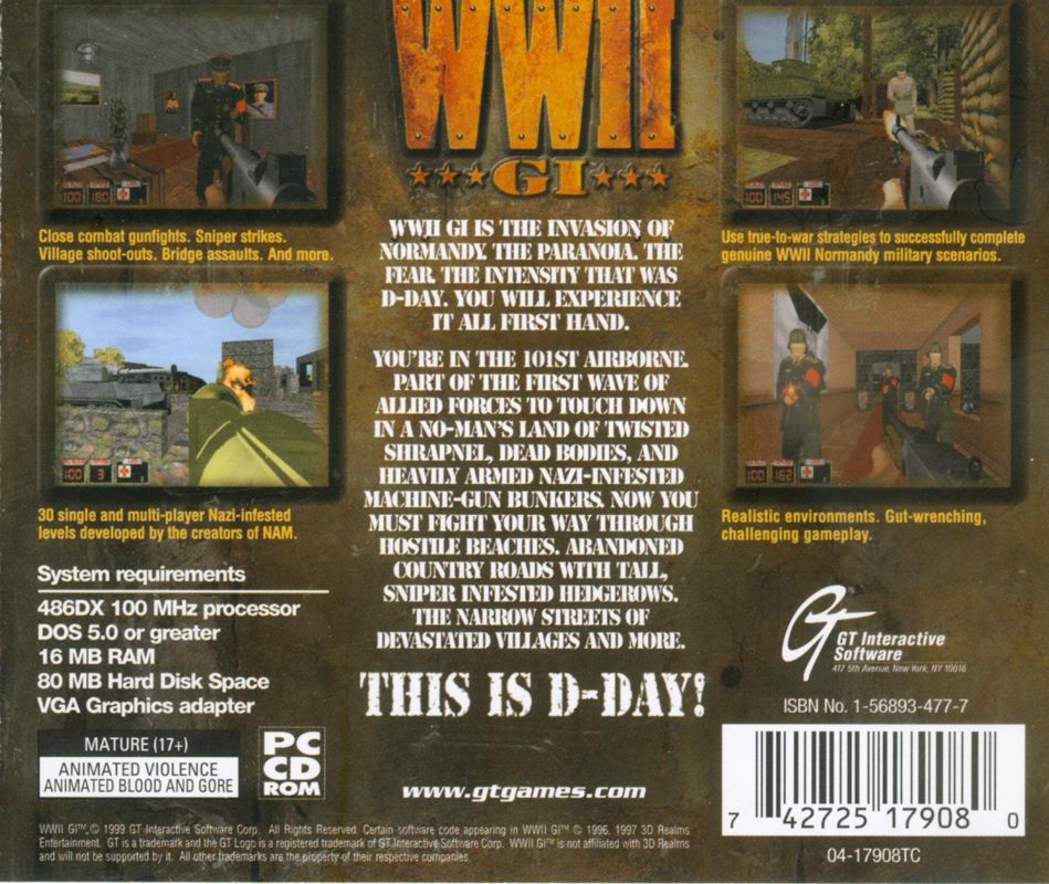 WWII GI cover or packaging material - MobyGames