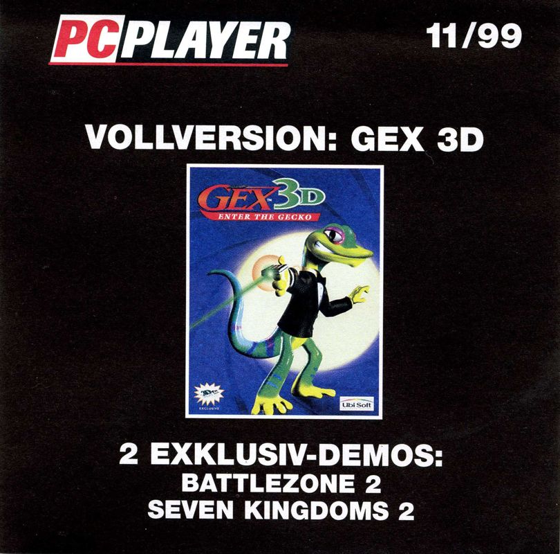 Gex: Enter the Gecko cover or packaging material - MobyGames