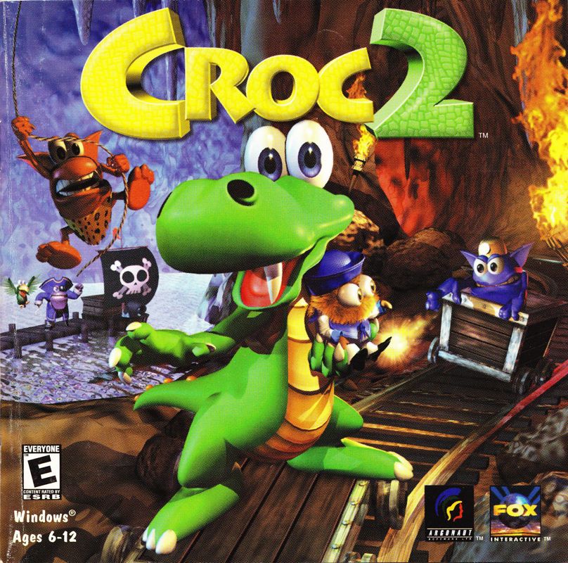 Croc 2 cover or packaging material - MobyGames
