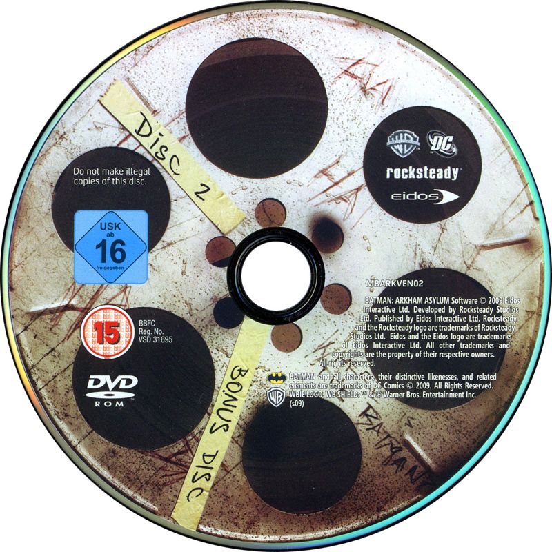 Batman: Arkham Asylum (Collector's Edition) cover or packaging material ...