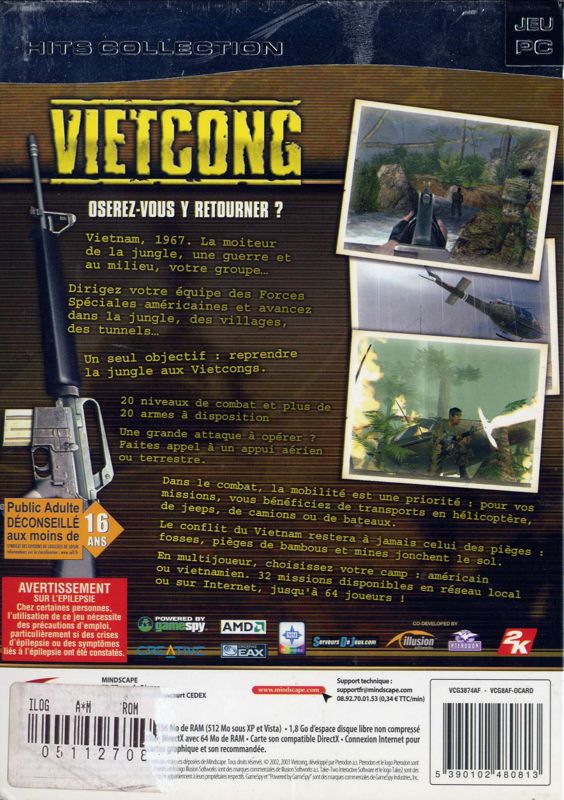 Vietcong cover or packaging material - MobyGames