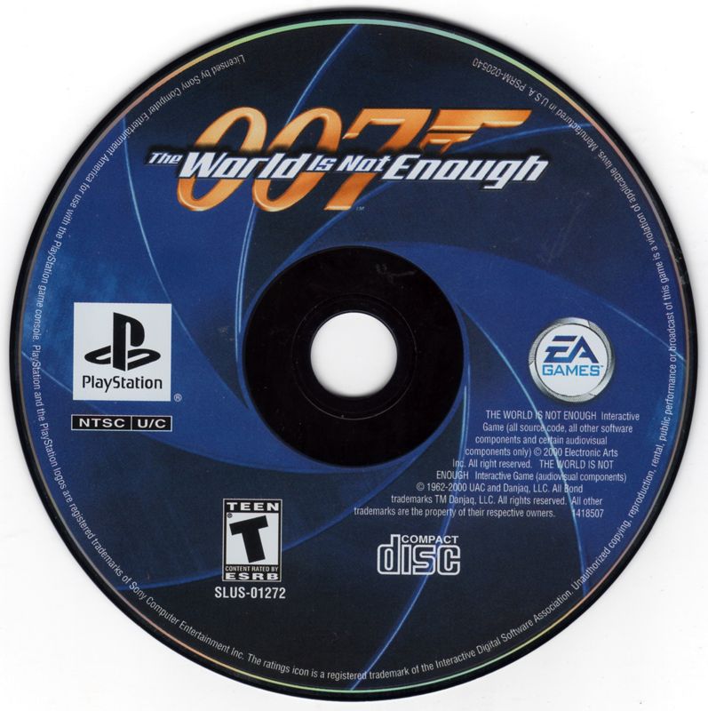007: The World is Not Enough cover or packaging material - MobyGames