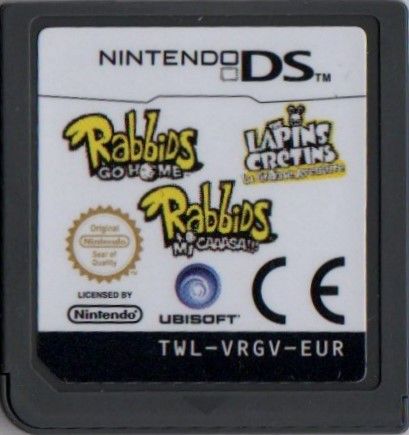 Rabbids Go Home: A Comedy Adventure cover or packaging material - MobyGames