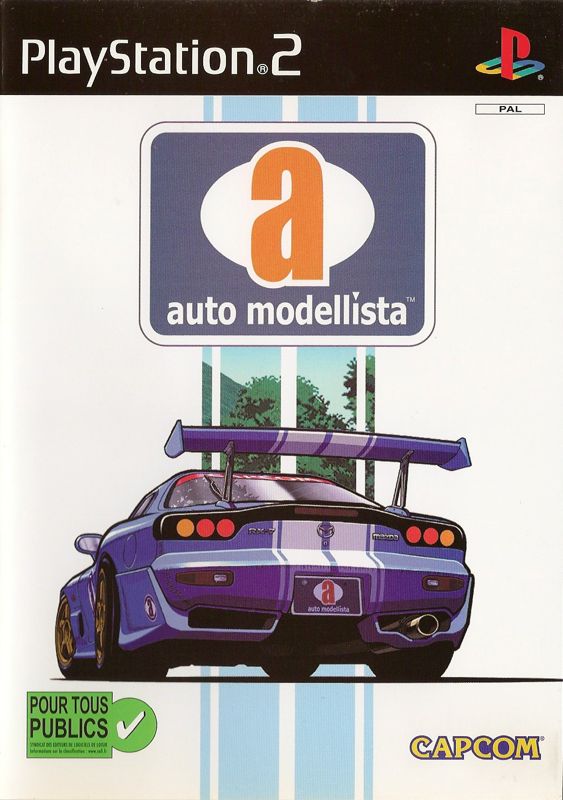 Auto Modellista cover or packaging material - MobyGames