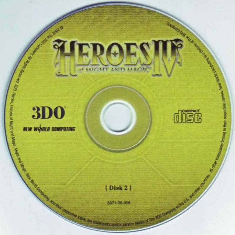 Heroes of Might and Magic IV cover or packaging material - MobyGames