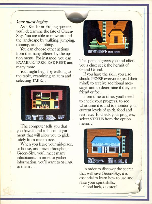 Below the Root cover or packaging material - MobyGames