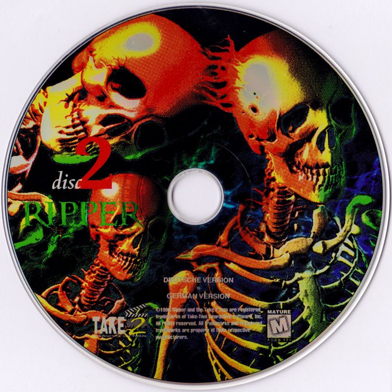 Ripper (Limitierte Auflage) cover or packaging material - MobyGames