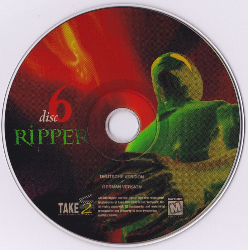 Ripper (Limitierte Auflage) cover or packaging material - MobyGames