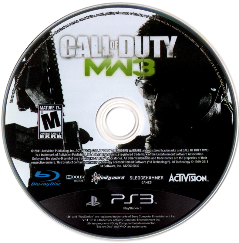 Call of Duty: MW3 cover or packaging material - MobyGames