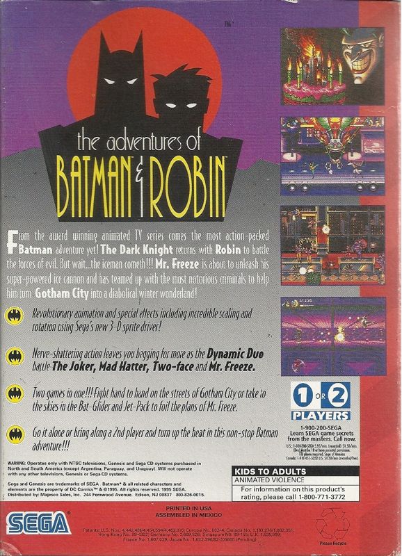 The Adventures Of Batman And Robin Genesis