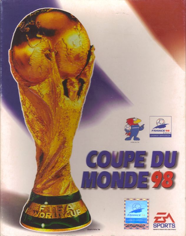 World Cup 98 cover or packaging material - MobyGames