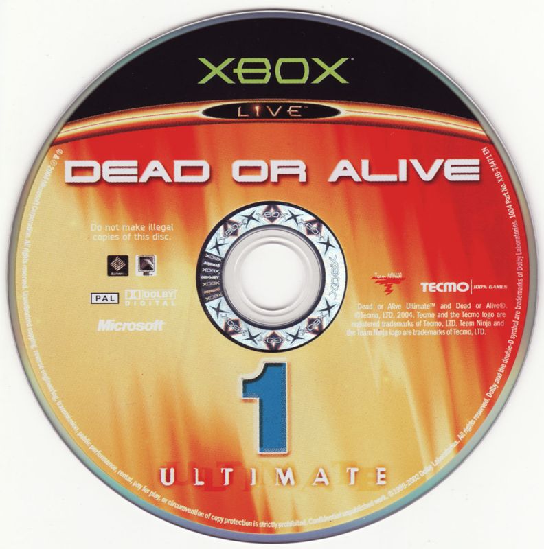 Dead or Alive: Ultimate cover or packaging material - MobyGames