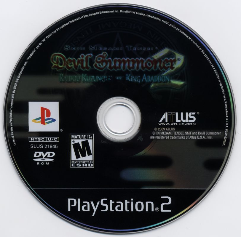 Shin Megami Tensei: Devil Summoner 2 - Raidou Kuzunoha vs. King Abaddon cover or packaging ...