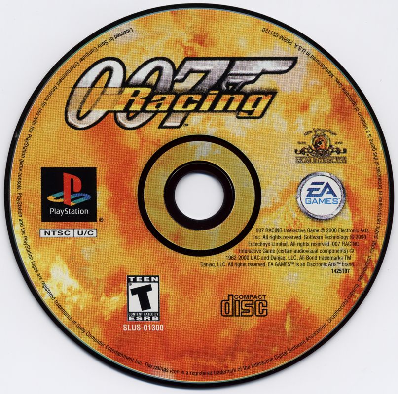 007: Racing cover or packaging material - MobyGames
