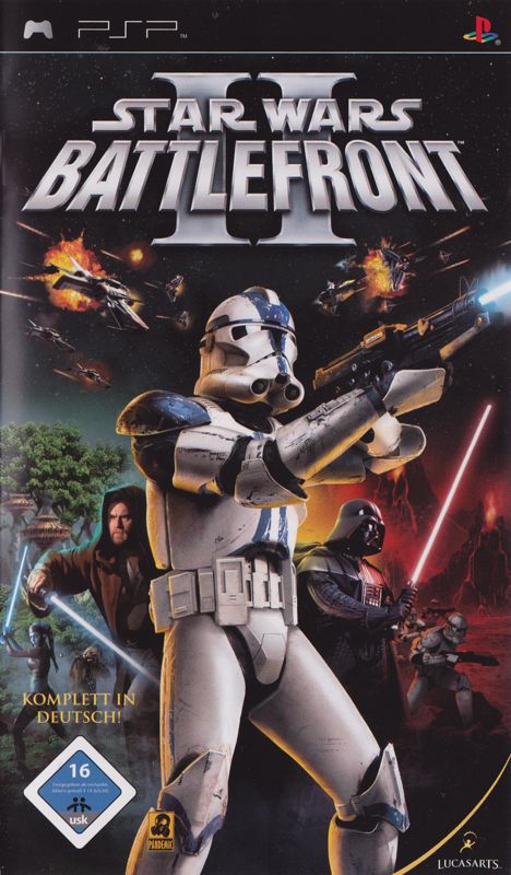 Star Wars: Battlefront II cover or packaging material - MobyGames