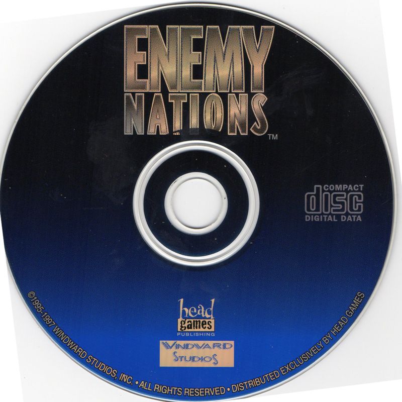 Enemy Nations cover or packaging material - MobyGames