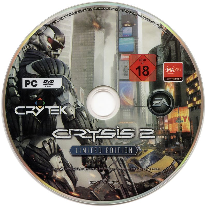 Crysis 2 (Limited Edition) cover or packaging material - MobyGames