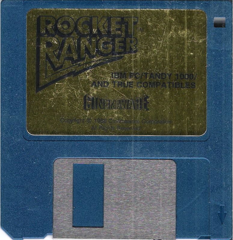 Rocket Ranger cover or packaging material - MobyGames